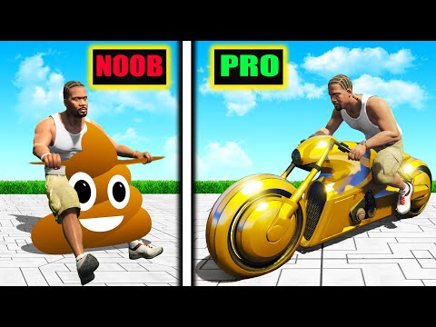 Upgrading NOOB BIKES Into GOD BIKES In GTA 5..!😍