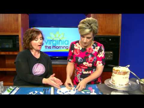 Melissa Moes Lemon blueberry Cake with Lemon Cream Cheese Frosting