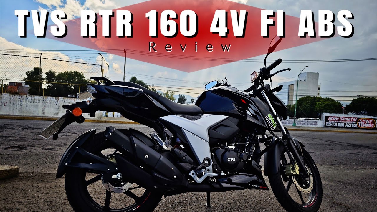 Review Tvs Rtr 160 4V fi ABS (PRUEBA Y EXPERIENCIA) 🏍️ - YouTube