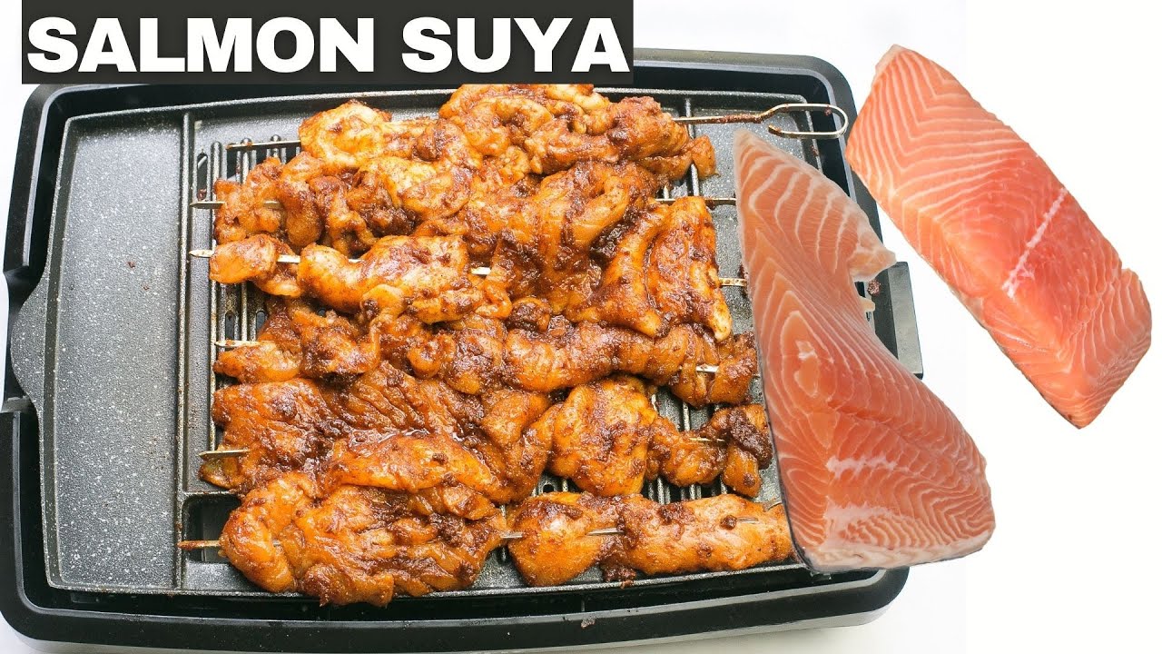 Salmon Fish suya || How to Make a Fish Suya - YouTube