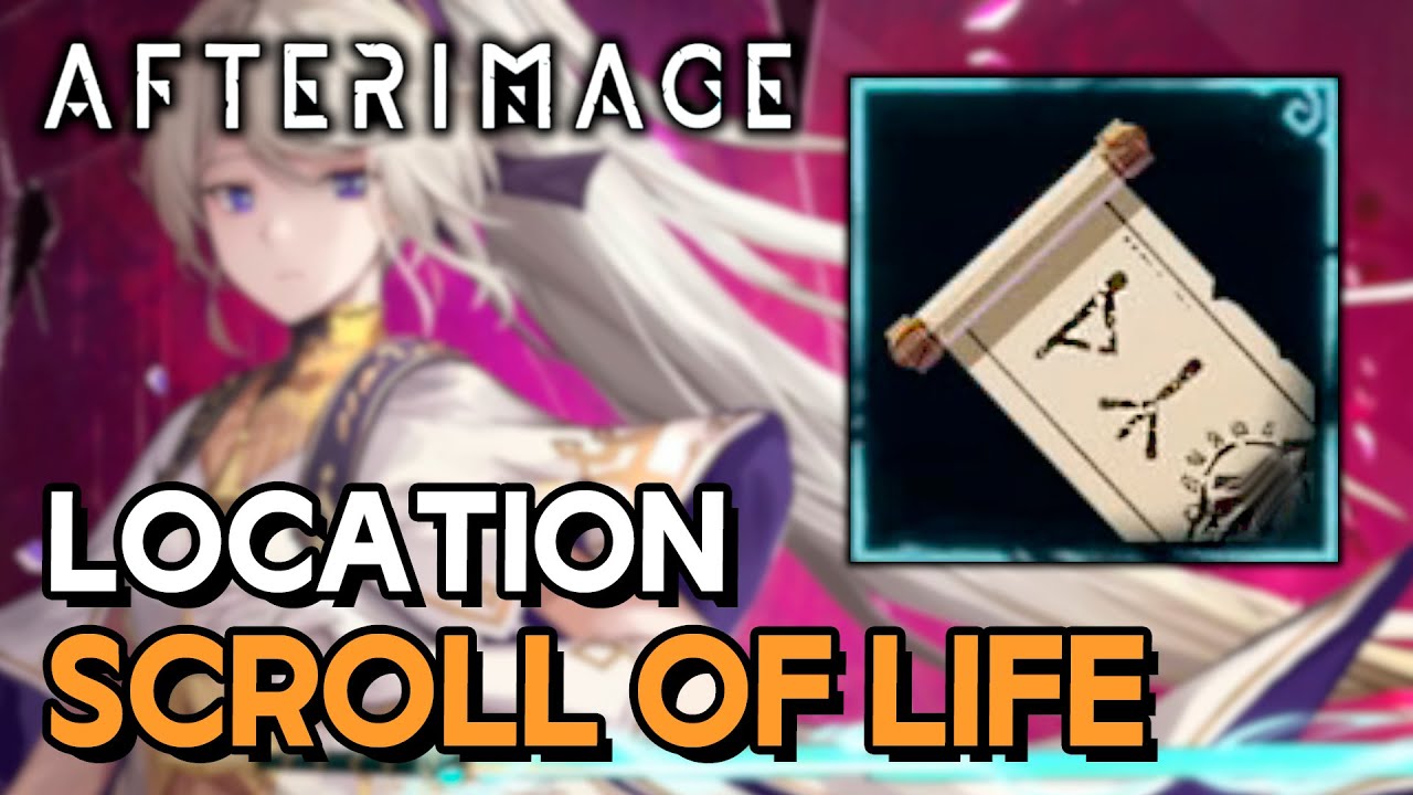Afterimage - Scroll Of Life Location (Sub Weapon) - YouTube