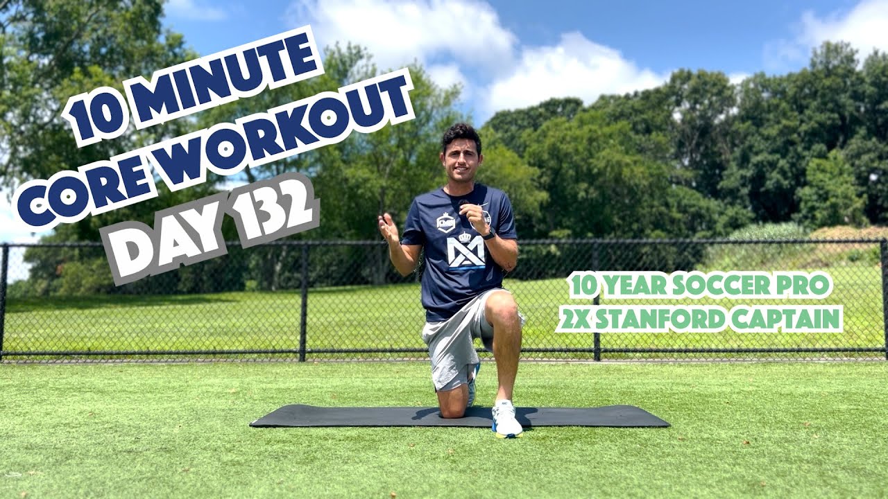 10 Minute CORE Workout (No Equipment) - Day 132 - YouTube
