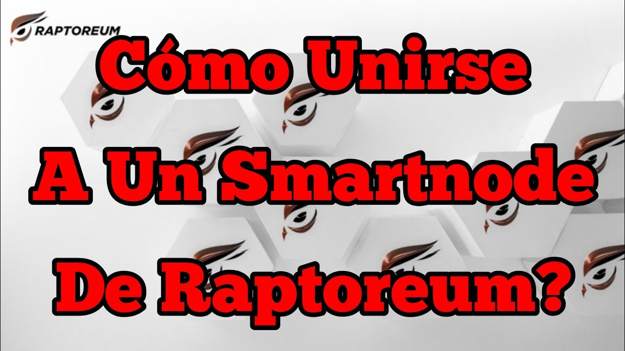 Gana Aún Más RTM!!|Cómo Unirse A Un Smartnode De Raptoreum? - YouTube