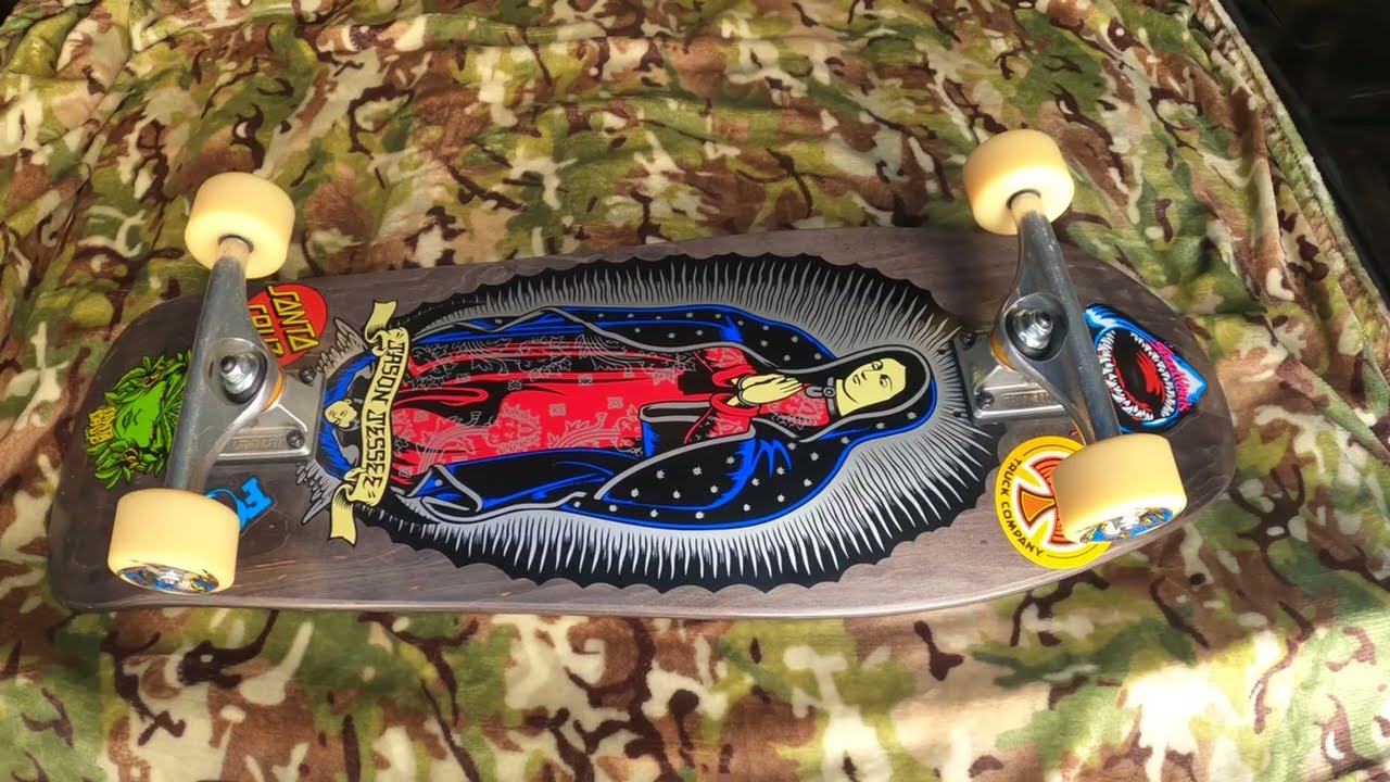 SANTA CRUZ Skateboards Jason Jesse Guadalupe Custom Complete 4K. - YouTube