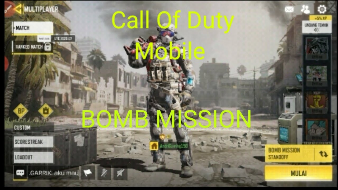 CODM| BOMB MISSION - YouTube