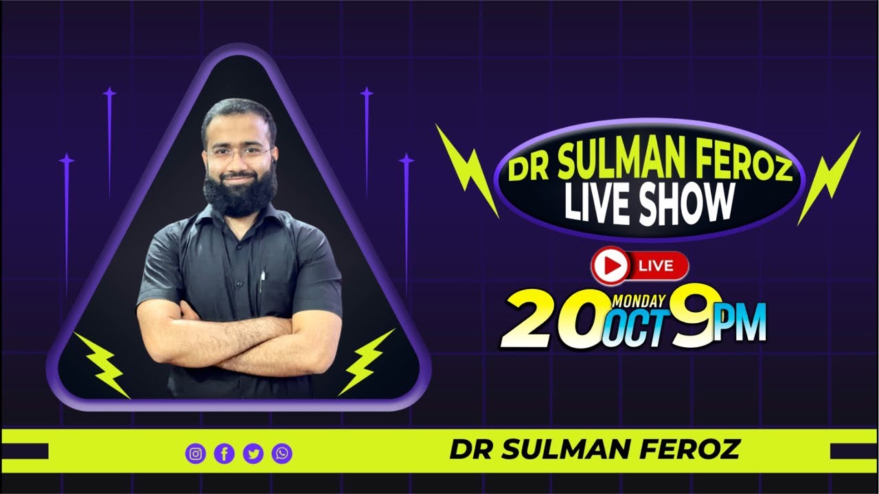 Dr Sulman Feroz Live Show - YouTube
