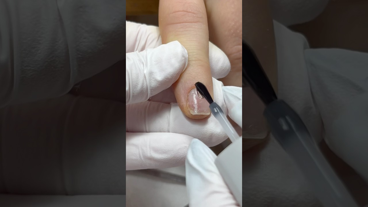 Hard Shellac Prep🥲#nails #yournails #nailart #russianmanicure #bruno # ...