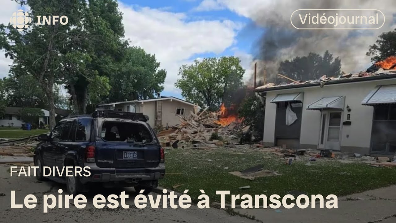 Aucun blessé dans l’explosion à Transcona | Vidéojournal - YouTube