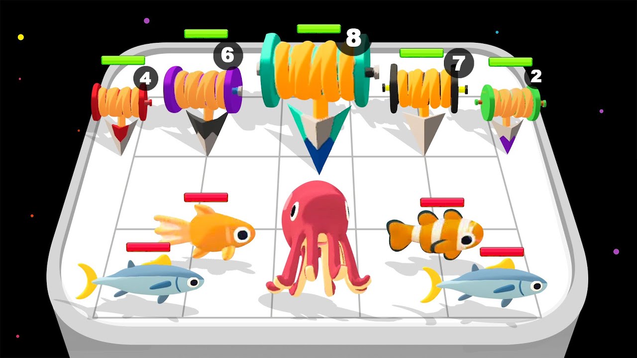 FISH & HOOKS MERGE - Merge Master Gameplay #fishing #mergemaster #hook ...