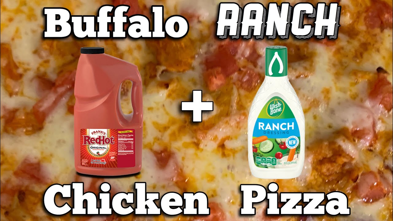 Buffalo Chicken Ranch Pizza Recipe | What’s For Dinner? - YouTube