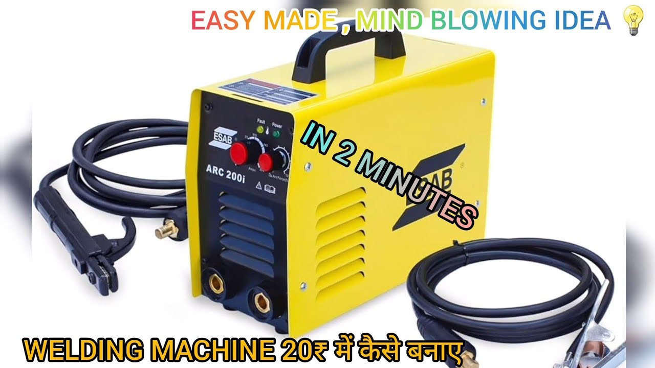 HOW TO MAKE A SIMPLE 12v WELDING MACHINE #experiment #videos # ...