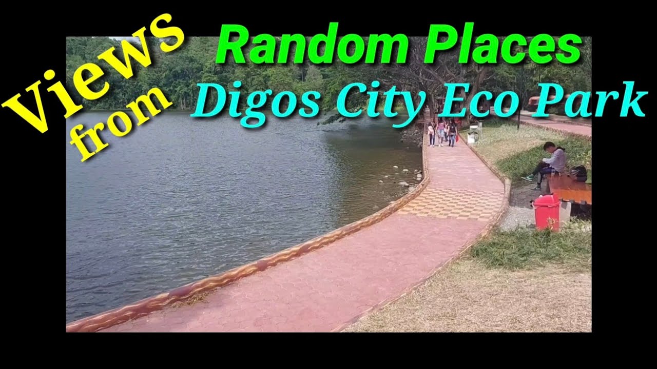 Views from Random Places: Digos City Eco Park - YouTube
