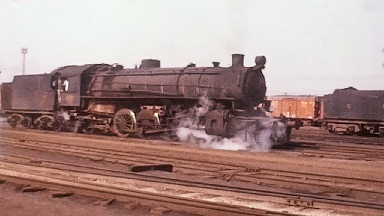 India Steam Locomotives Vintage Film - YouTube