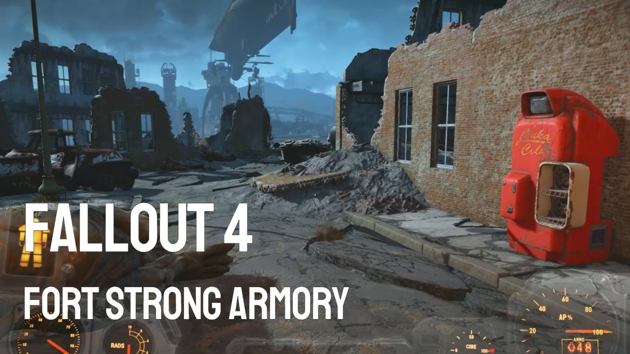Fallout 4 ☢️ quest: Secure Fort Strong armory. Part of Show No Mercy ...