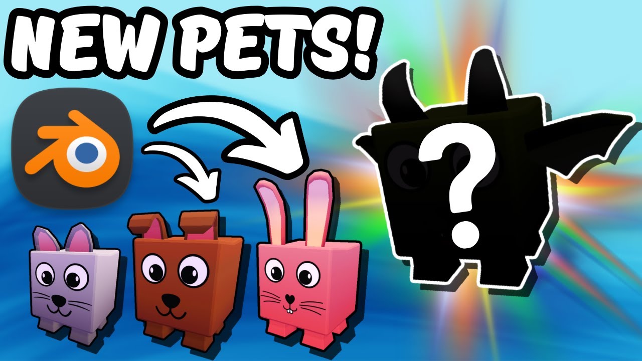 Making New Pets For My Roblox Game! - YouTube