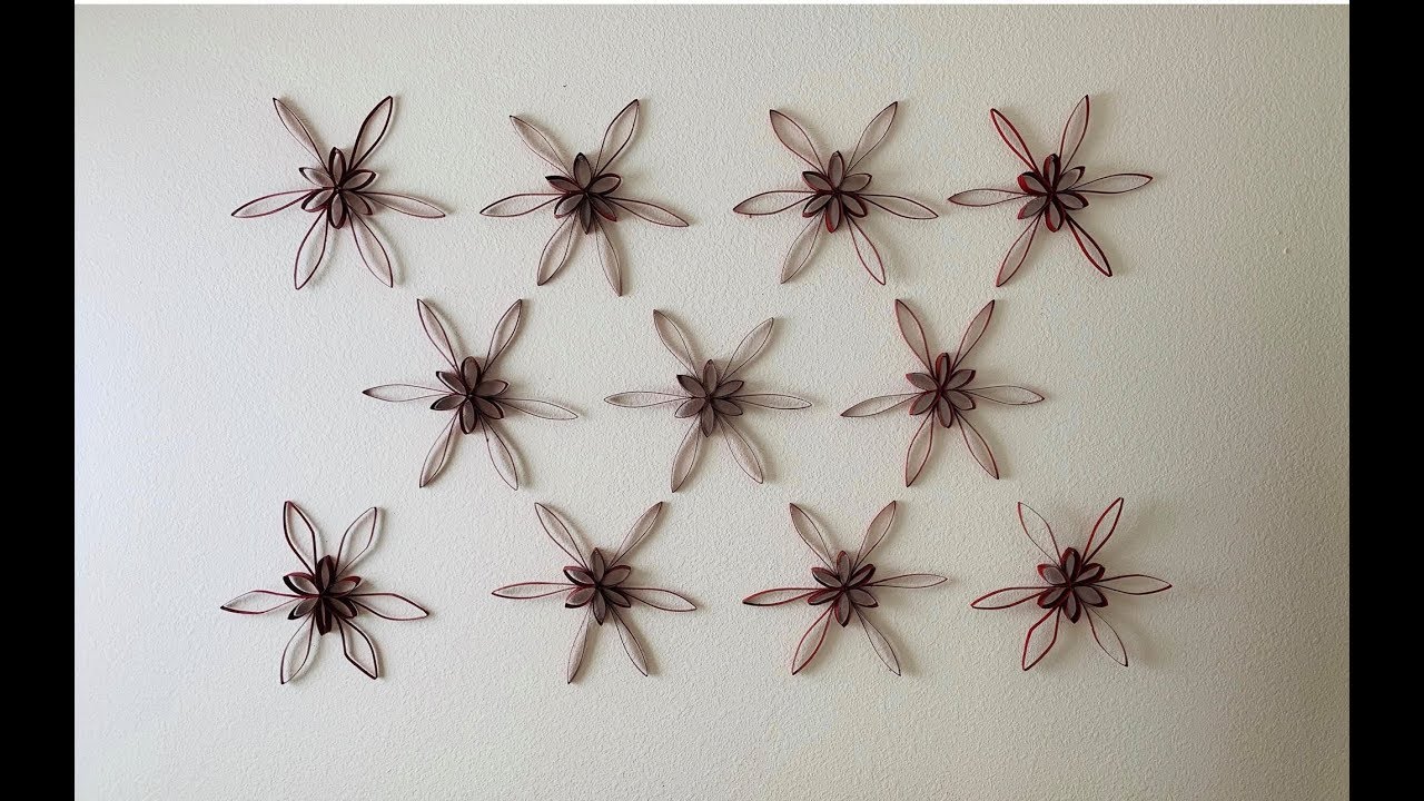 DIY: Upcycled Waste Paper Wall Art Decor {MadeByFate} #257 - YouTube