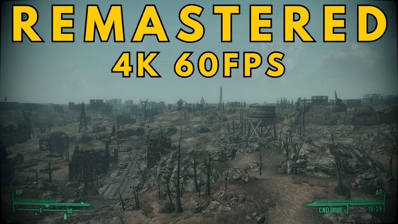 Fallout 3 Remastered? Playing with Mods & Reshade! [4K] - YouTube