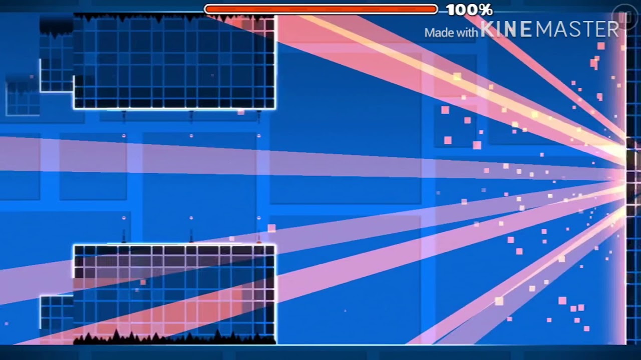 Geometry dash levels 7-8 backwards - YouTube