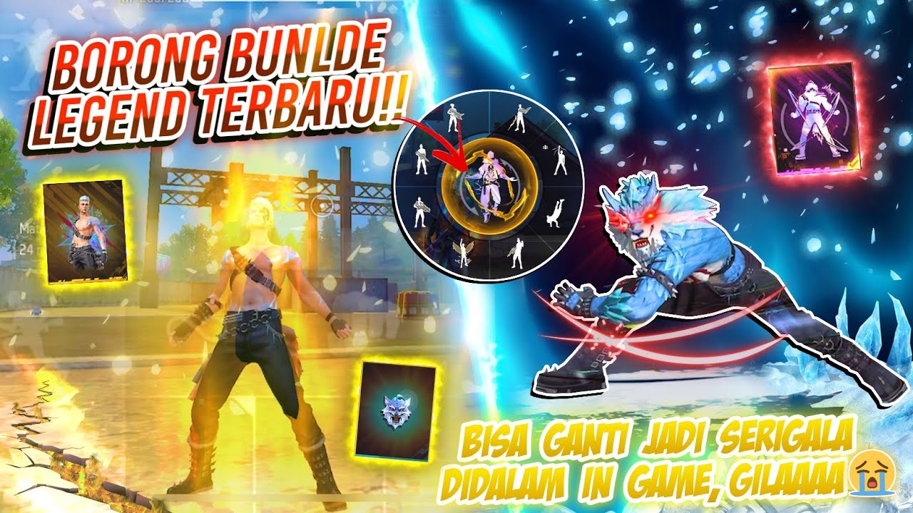GILAAAA NIH BUNDLE BISA GANTI JADI SERIGALA COK DIDALAM GAME😭 BORONG ...