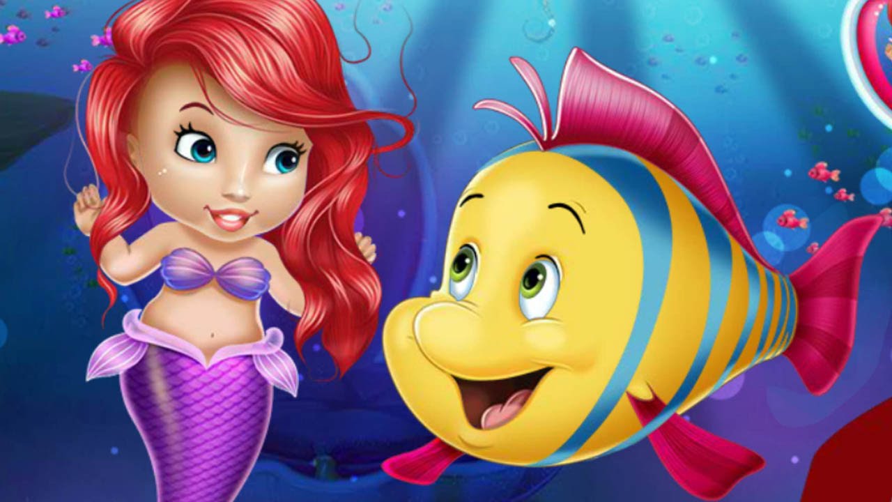Baby Ariel Fish - YouTube