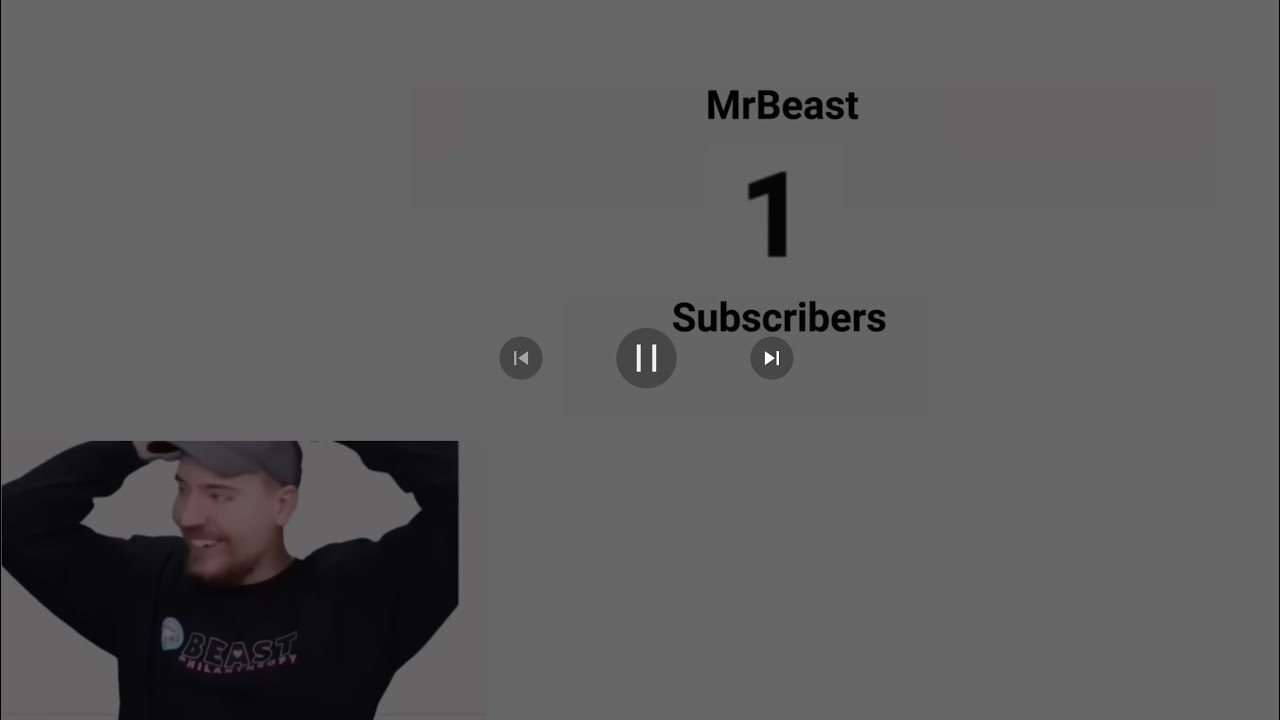 mr beast hits 1 subscriber - YouTube