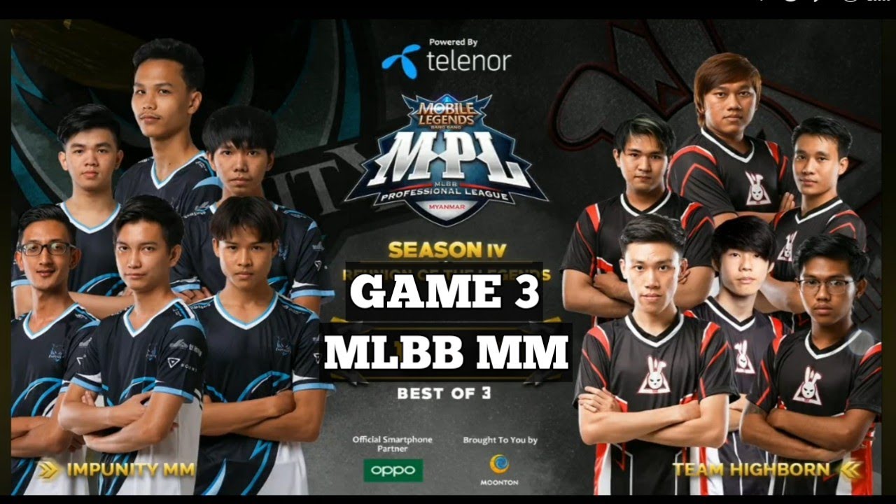 IMPUNITY MM vs Team Highborn Game 3 Regular season Week 4 Day 1 - YouTube