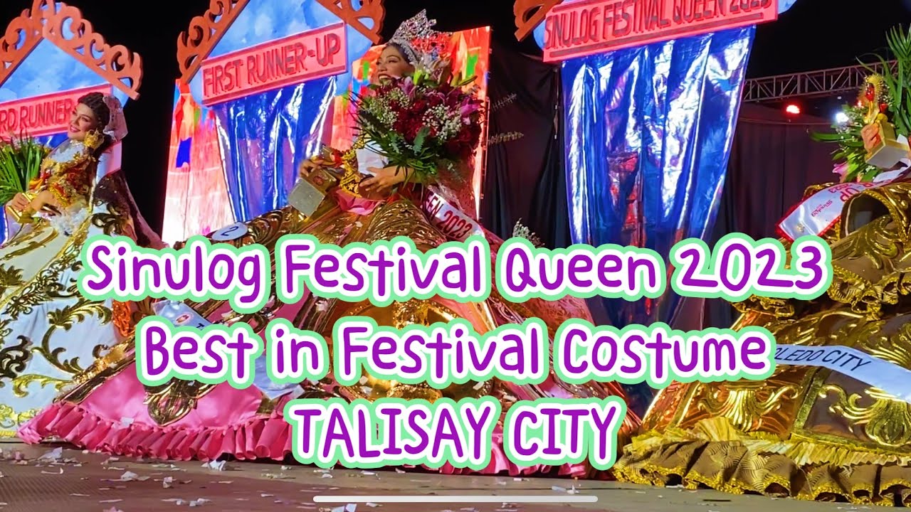 Sinulog Festival Queen 2023 Talisay City BEST SINULOG FESTIVAL COSTUME ...