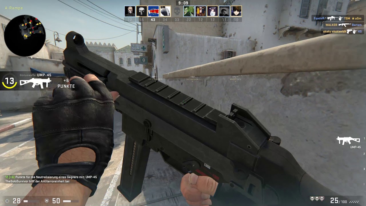 CSGO Dust 2 Deatmatch Negev vs. Chicken - YouTube