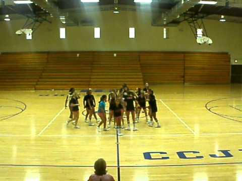 Chester County Junior High Cheerleaders Homecoming dance 2010 - YouTube