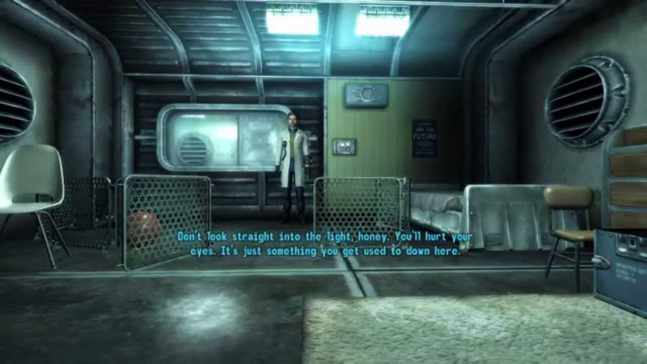 Fallout 3 1080p Perfect Character Walkthrough - Part 1 - Vault 101 ...