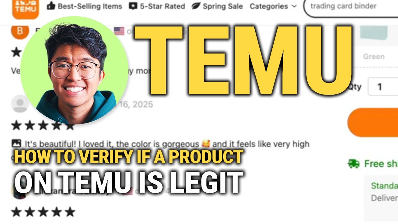 How To Verify If A Product On Temu Is Legit: Step-by-Step GUIDE! - YouTube