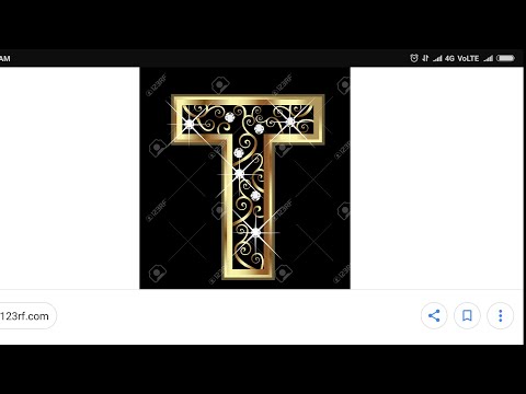 T letter WhatsApp status video