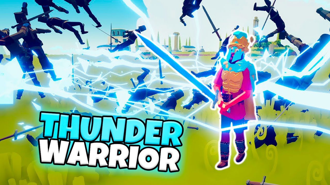 THUNDER WARRIOR VS EVERY FACTION | TABS MODDED GAMEPLAY - YouTube