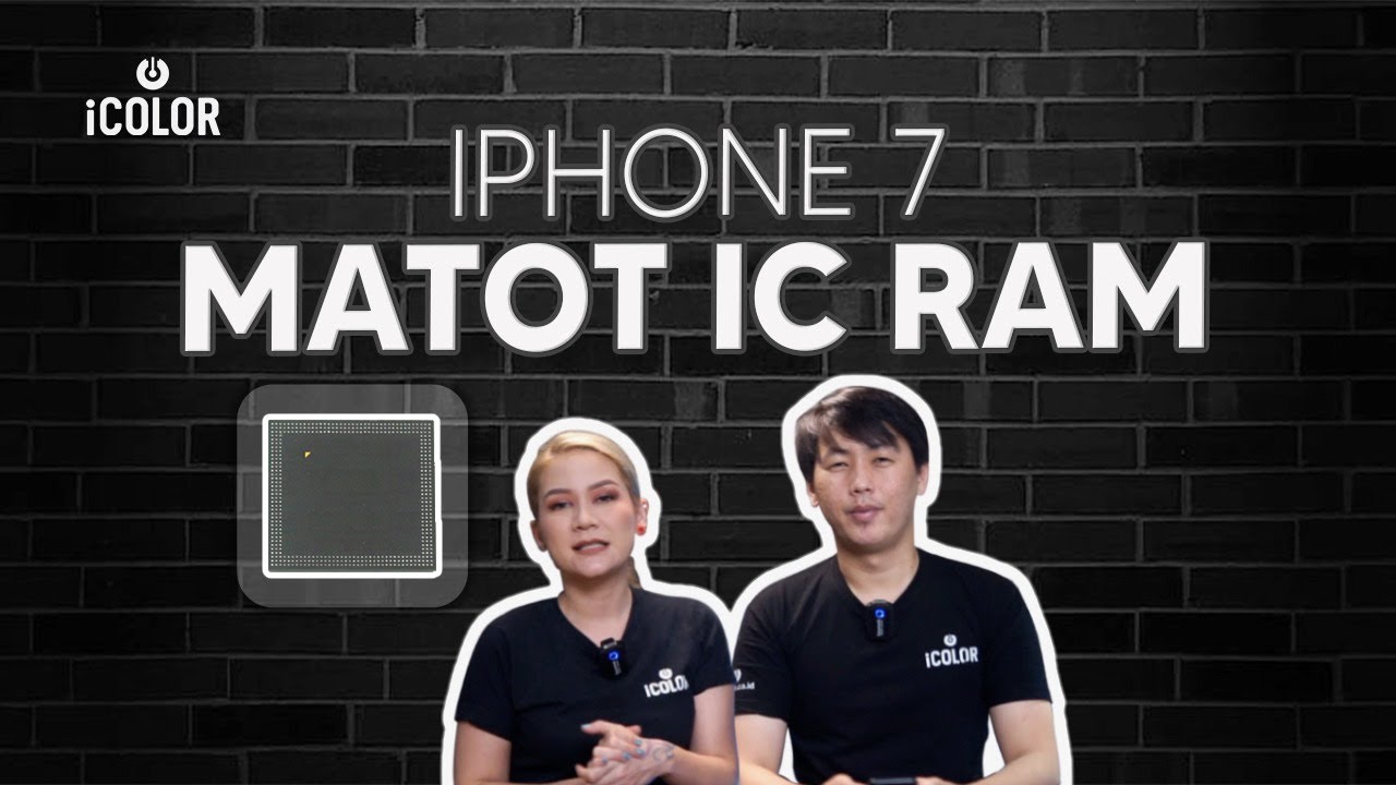 iPhone 7 Matot IC RAM Konslet || iPhone 7 RAM Shorted - YouTube