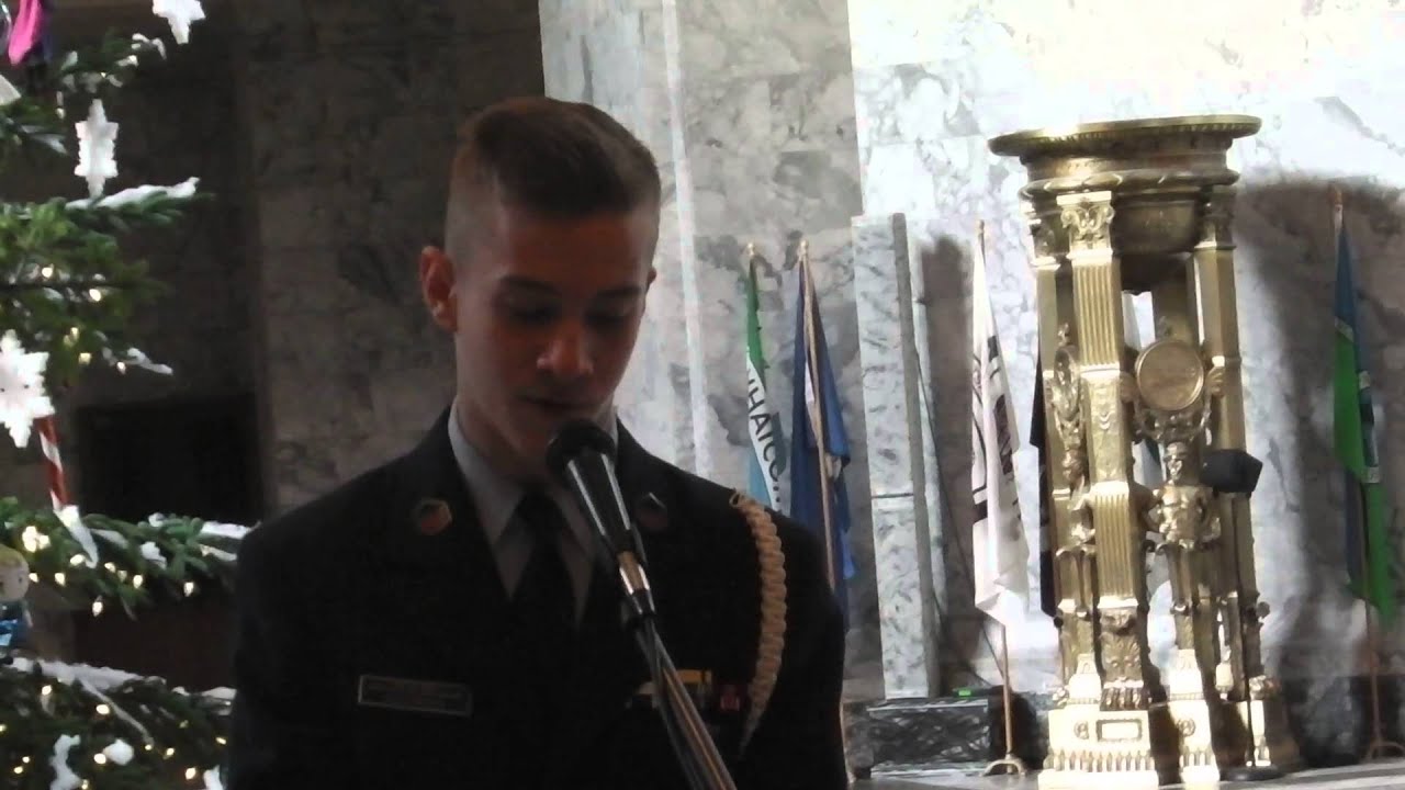 Adam Holsinger - WAA Speech in Olympia state capital - honoring ...