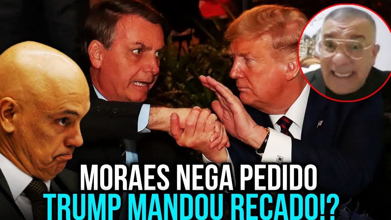 BOMBÁSTICO! MORAES NEGA IDA DE BOLSONARO A POSSE E ALGO CHOCANTE PODE ACONTECER? PR. REGINALDO ...