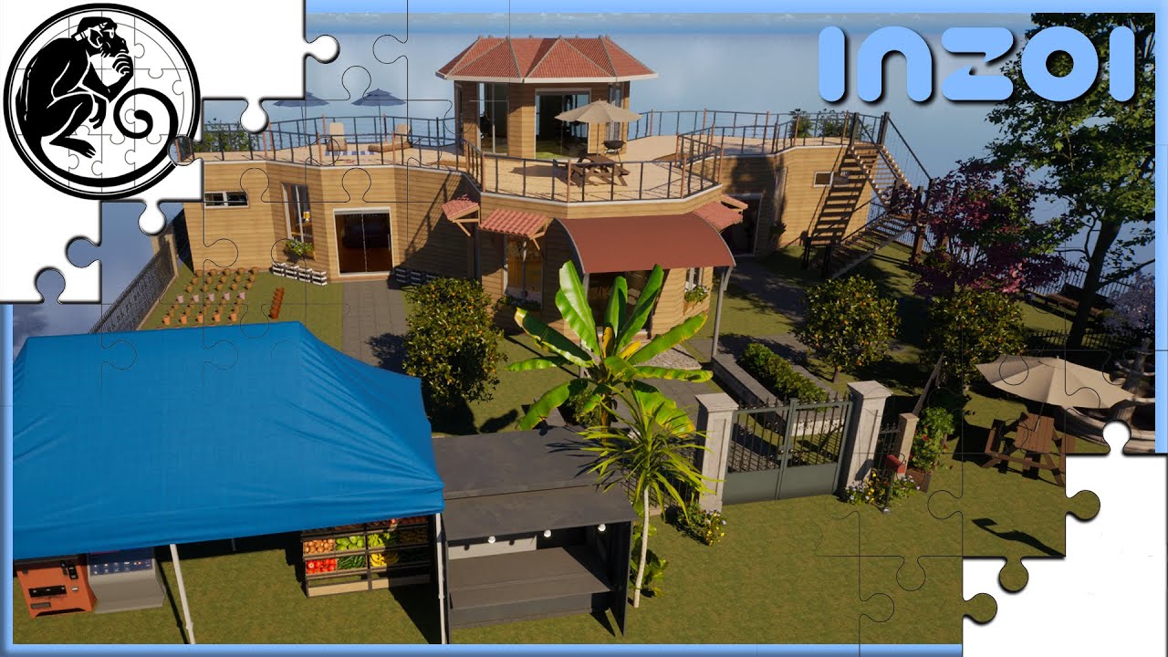 More Messing About in the InZOI Creative Studio Build Mode - YouTube