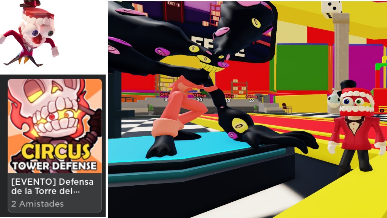 Roblox - Jugando Circus Tower Defense, Update 2.0 y pase de batalla ...