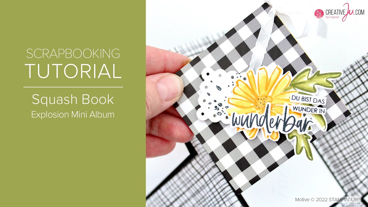 Squash Book Explosion Mini Album - schnell und einfach | Stampin' Up ...