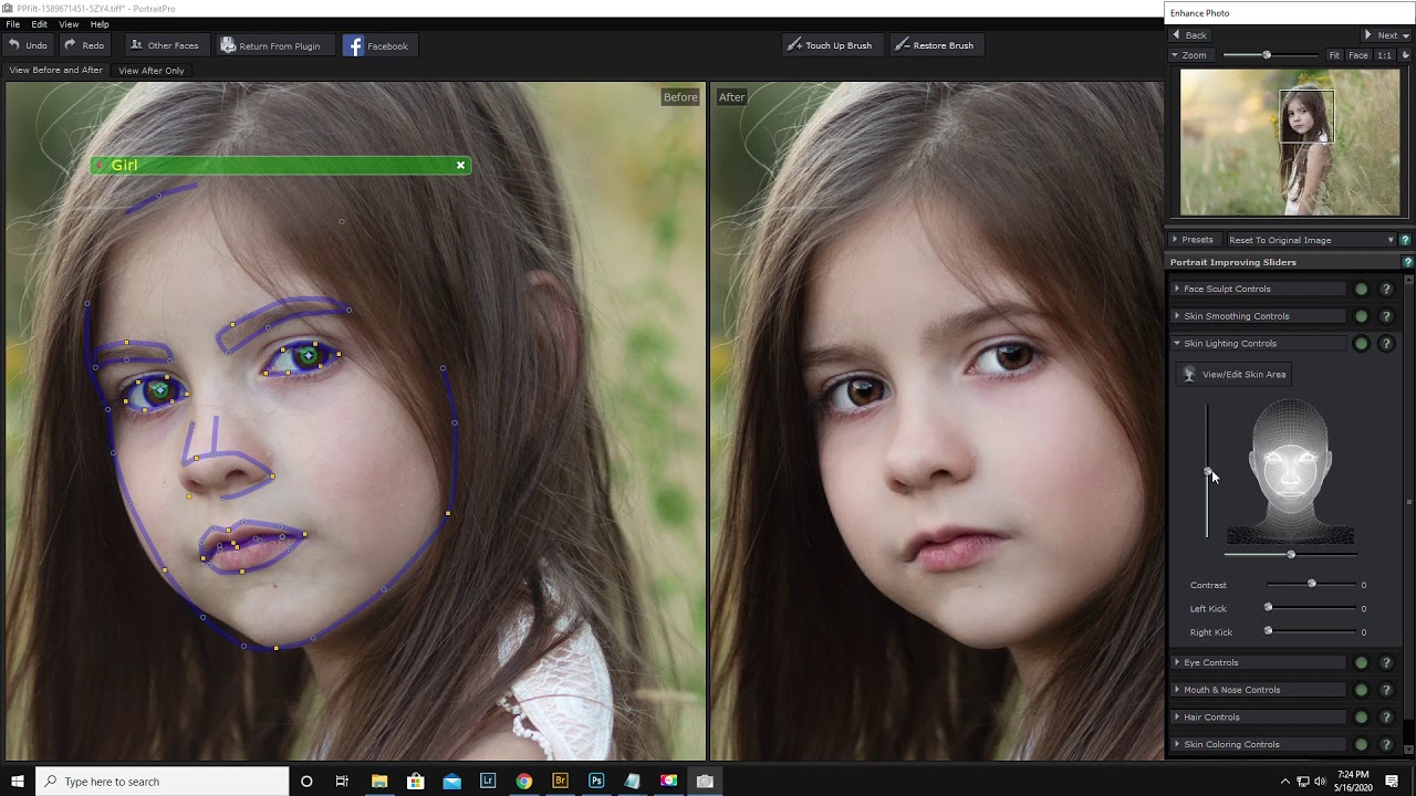 Editing a Girl in Photoshop with the PortraitPro plug-in. I'm obsessed ...