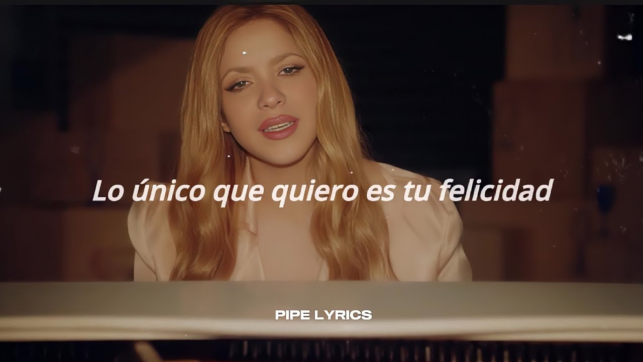 Shakira - Acróstico (Letra + Video) - YouTube Music