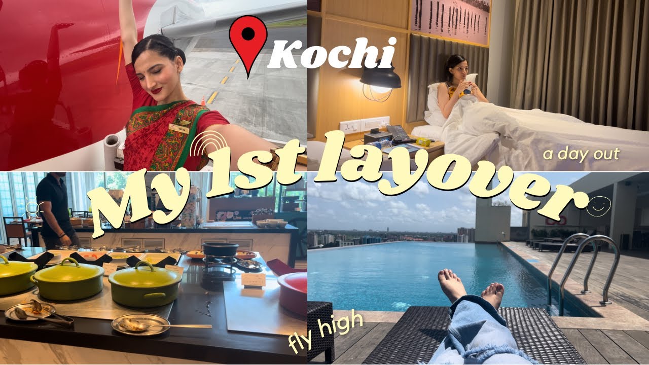 My 1st layover🥳 ️ | Cabin Crew | let’s explore #cabincrew # ...