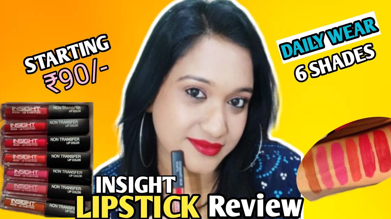 Insight Liquid Lipstick Review | Best Affordable Lipstick | Lipstick ...