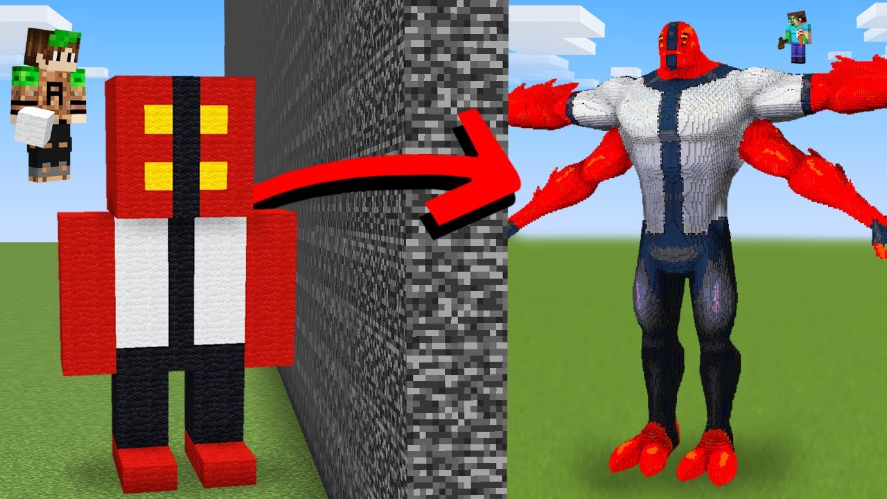 I SECRETLY CHEATED In Minecraft Build Battle’s! (Ben 10, Pokémon, X-ray ...