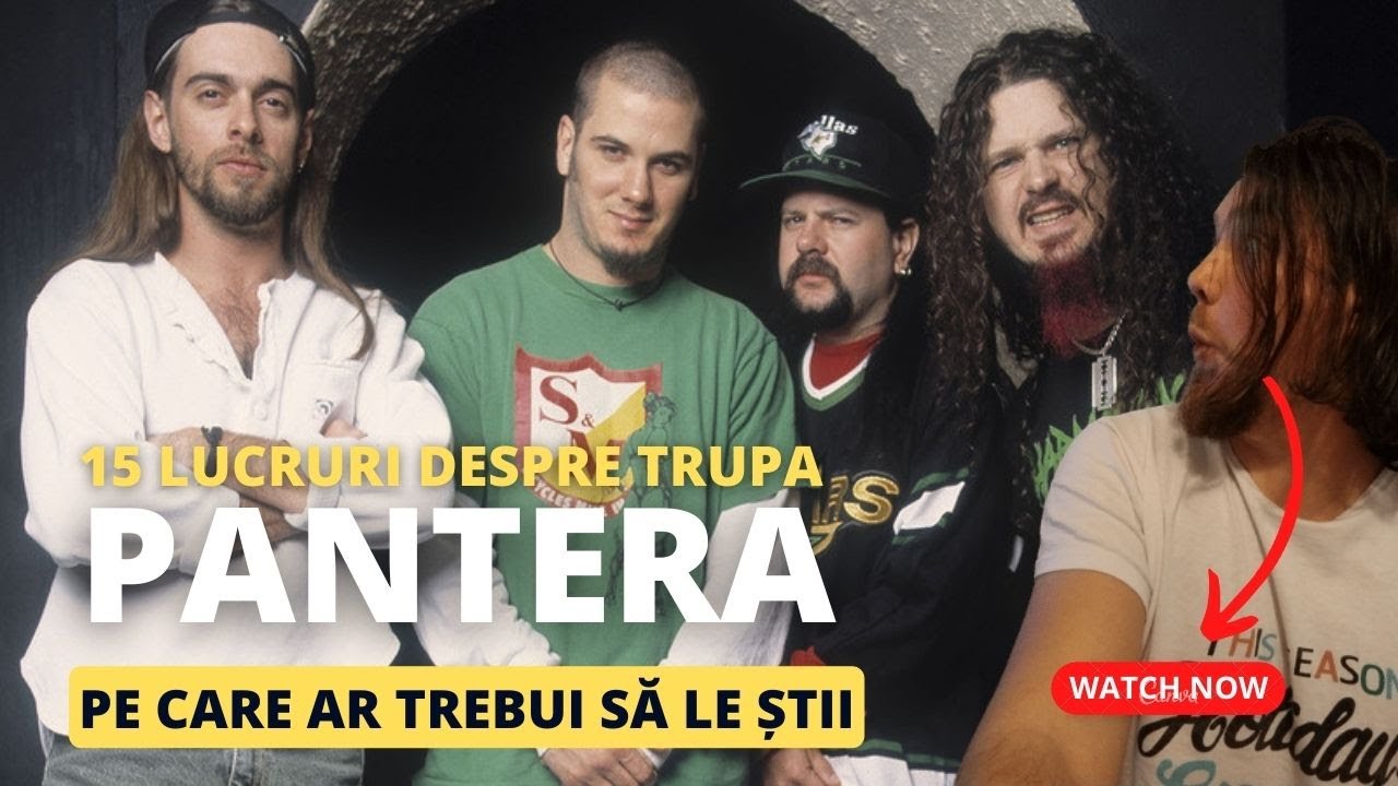 15 Lucruri Despre Trupa Pantera, Pe Care Ar Trebui Să Le Știi - YouTube