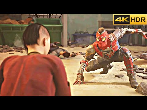 Marvel Spider Man 2: Peter Meets Wraith (YURI) 4K 60FPS HDR - YouTube