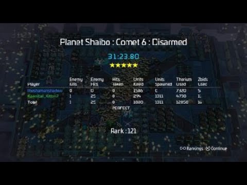 Comet Crash 2: The Kronkoid Wars Planet Shaibo Comet 6 Perfect