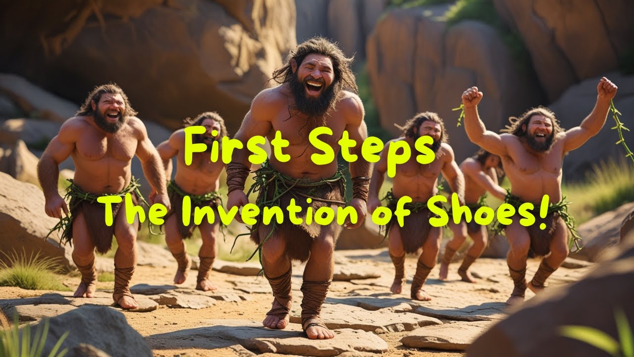 How Did Early Humans Invent Shoes - ShortEpisode 6 | Silent Comedy ...
