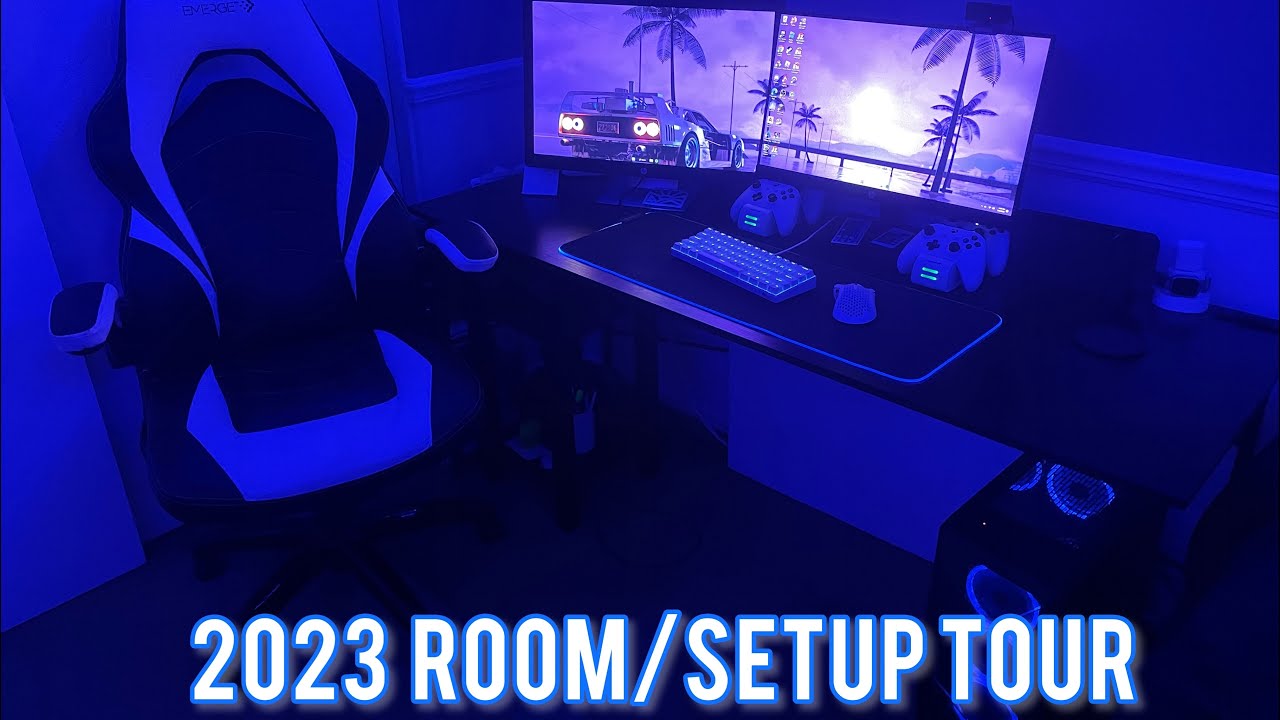 GAMING ROOM/SETUP TOUR (2023) - YouTube
