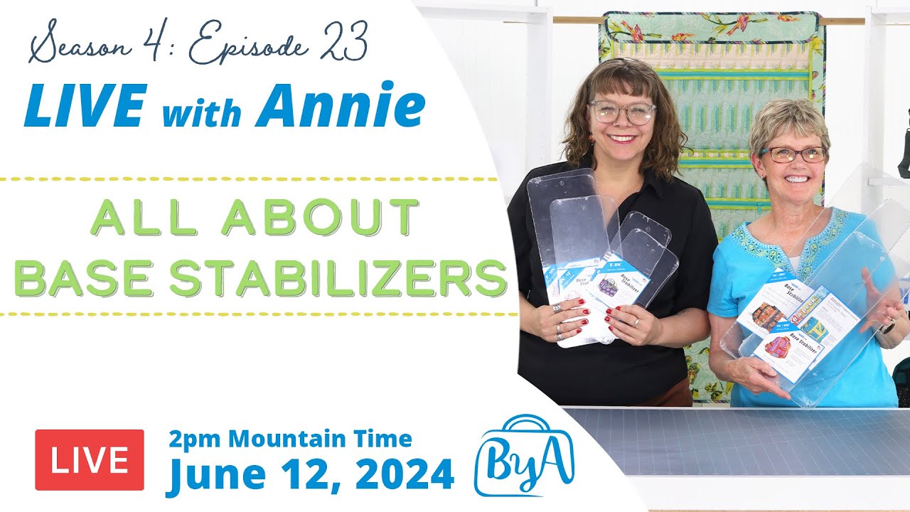 S4, Ep 23: All About Base Stabilizers (LIVE with Annie) - YouTube